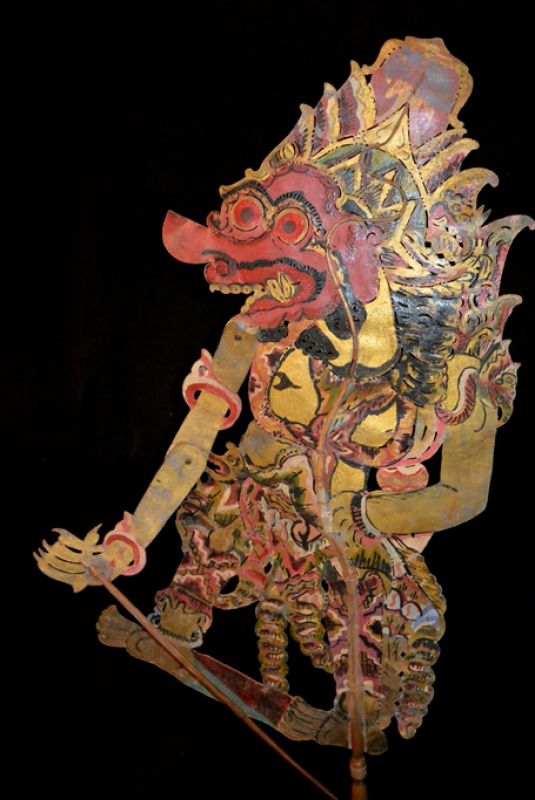 Indonesian Shadow play Wayang Kulit Patih Lembu Sura