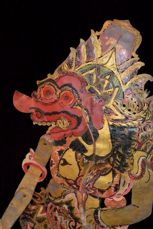 Indonesian Shadow play Wayang Kulit Patih Lembu Sura
